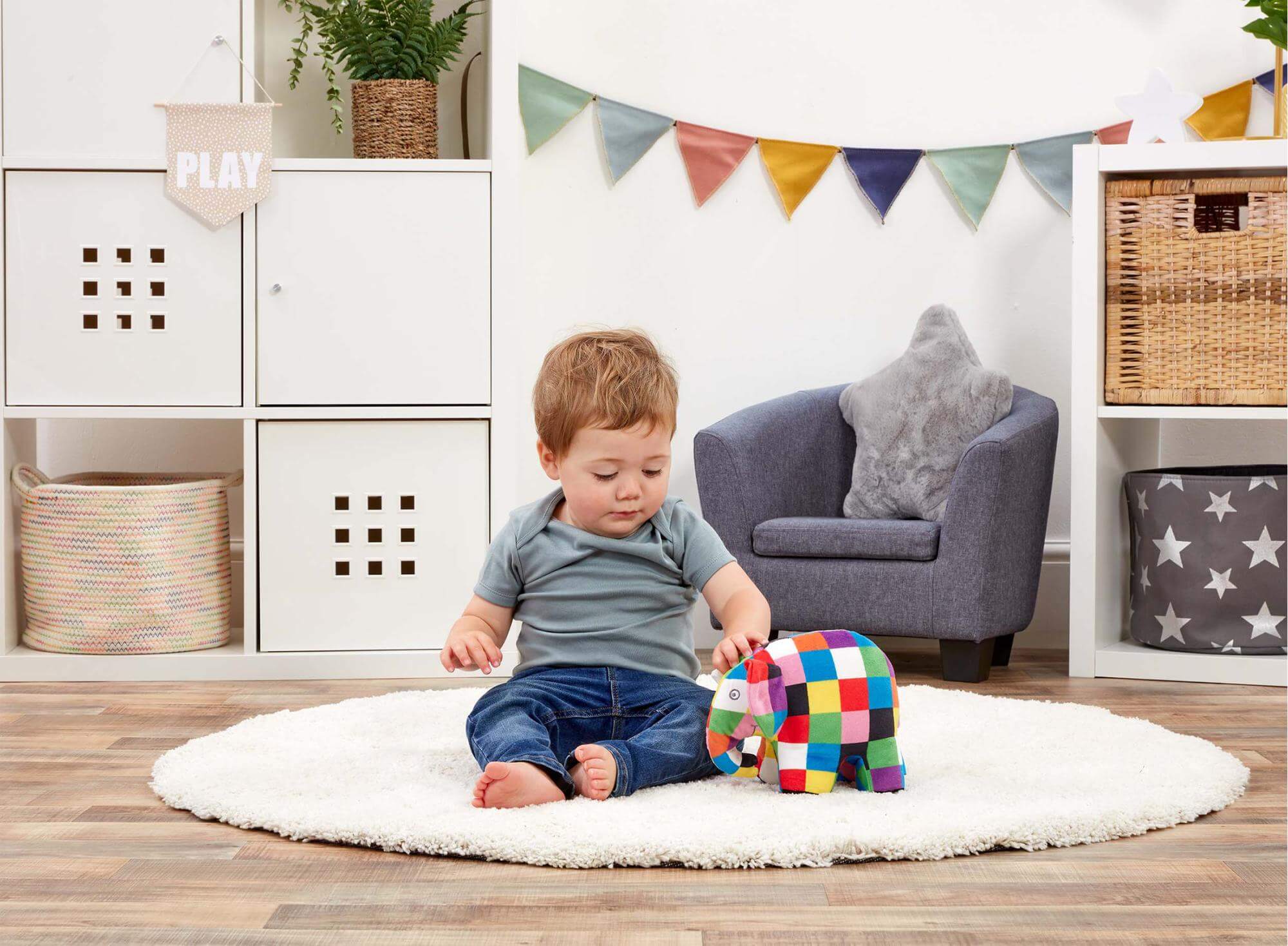 Elmer Soft Toy | Rainbow Designs - The Home of Classic Characters