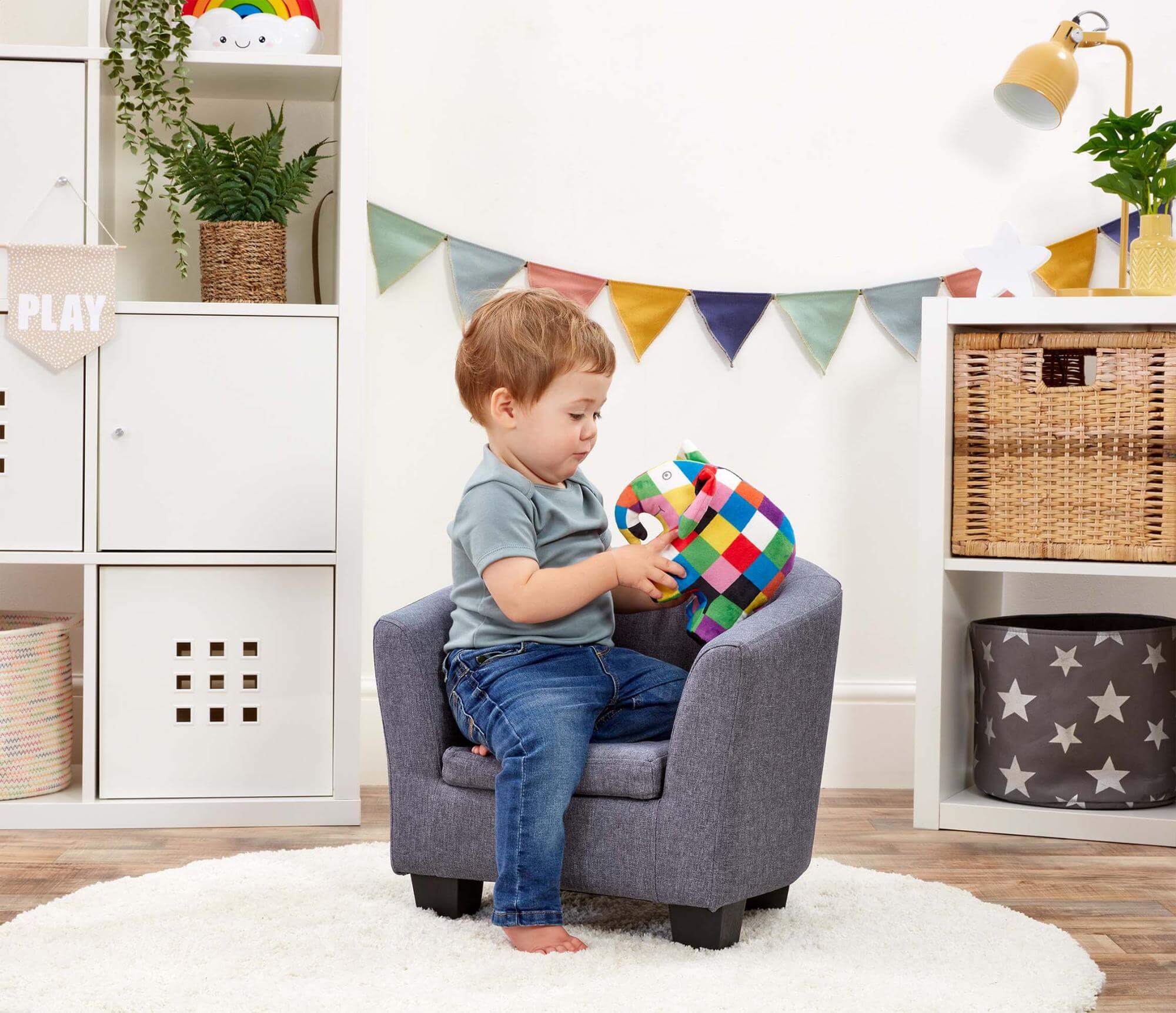 Elmer Soft Toy | Rainbow Designs - The Home of Classic Characters