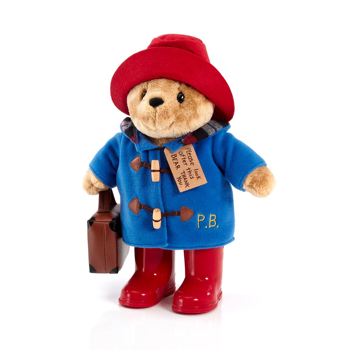 Large Classic Paddington Bear with Boots & Suitcase | Rainbow Designs - The Home of Classic ...