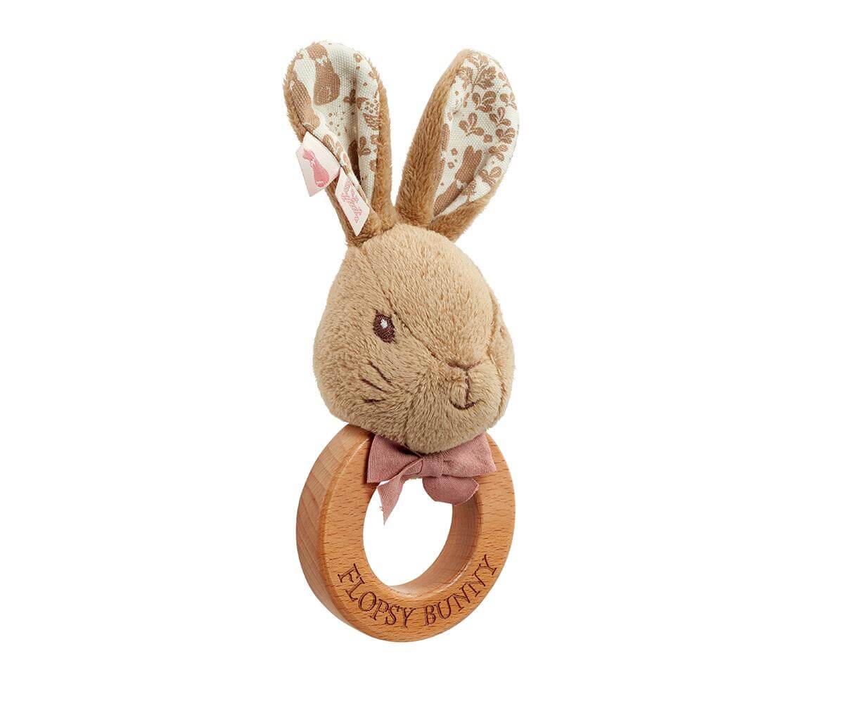 Flopsy Wooden Ring Rattle | Rainbow Designs - The Home of Classic ...