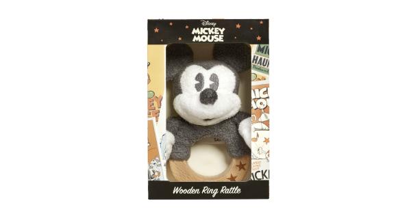 Mickey Mouse Memories Wooden Ring Rattle | Rainbow Designs - The Home ...