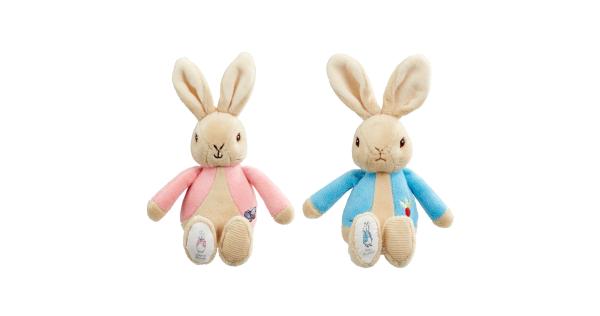 Peter Rabbit & Flopsy Bunny Bean Rattles | Rainbow Designs - The Home ...