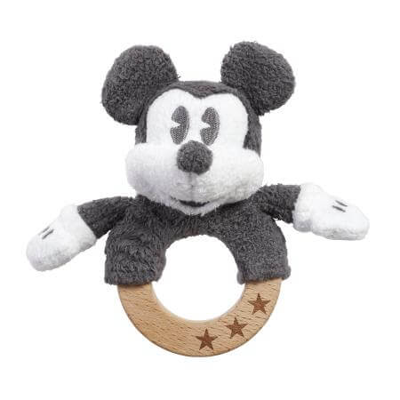 Mickey Mouse Memories Wooden Ring Rattle | Rainbow Designs - The Home ...