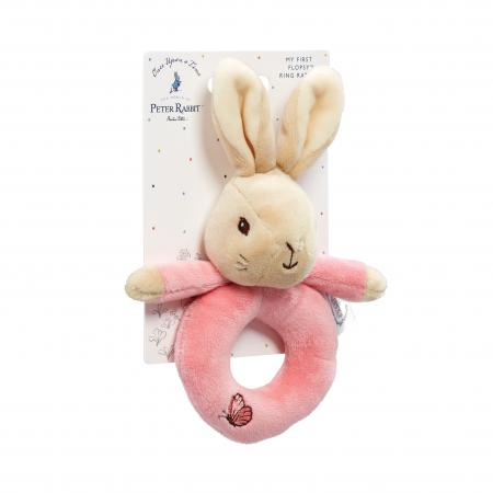 Peter Rabbit & Flopsy Bunny Plush Ring Rattles | Rainbow Designs - The ...