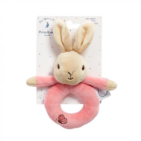 Peter Rabbit & Flopsy Bunny Plush Ring Rattles | Rainbow Designs - The ...
